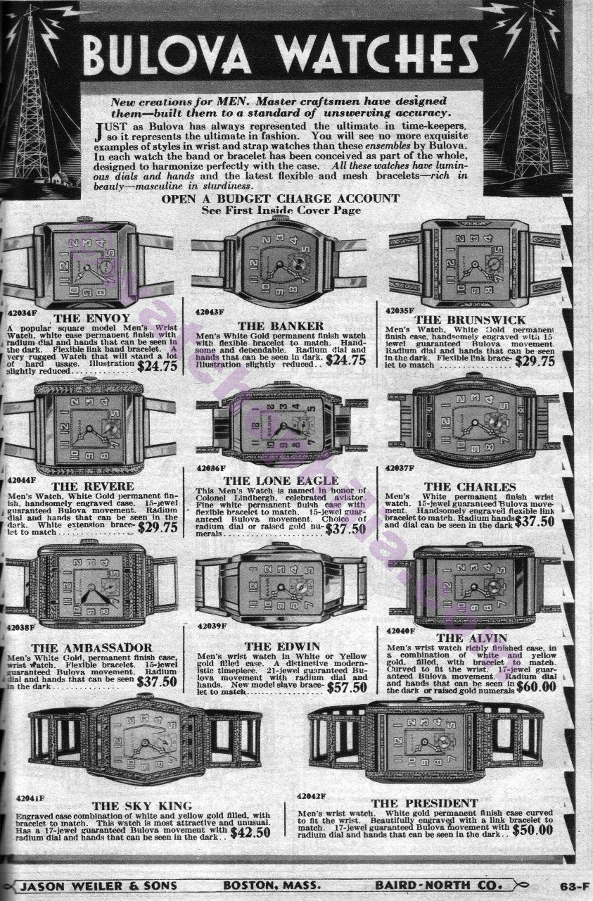 Bulova - Vintage Advertisements 1930s | Watchophilia.com